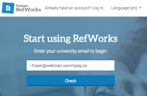 RefWorks Legacy Platform to be Decommissioned | Library | The ...